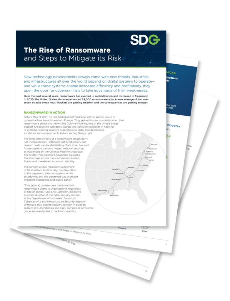 The Rise of Ransomware and Steps to Mitigate its Risks - SDG Corporation